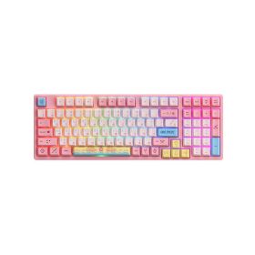 AKKO 98K ONE PIECE CALIGRAPHY 3098S JELLY WHITE KEYBOARD