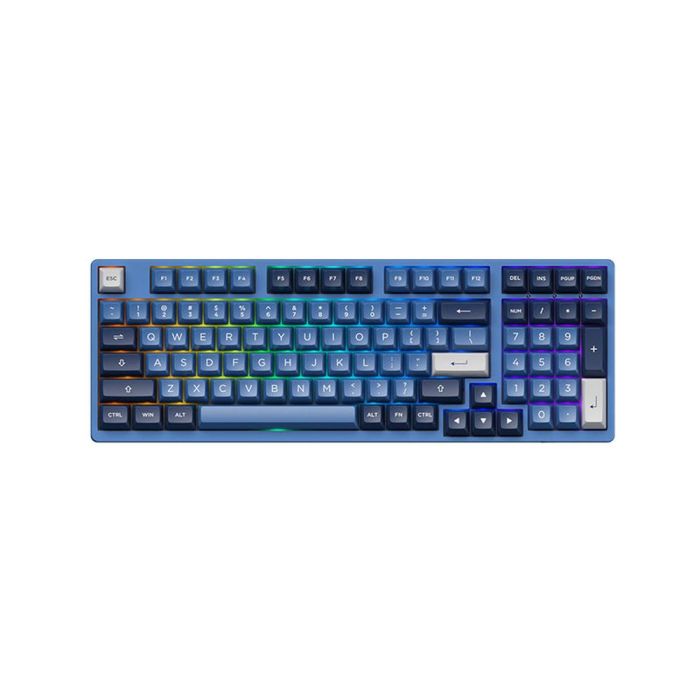 AKKO 98K 3098B OCEAN STAR HOT SWAPPABLE RGB- JELLY WHITE KEYBOARD