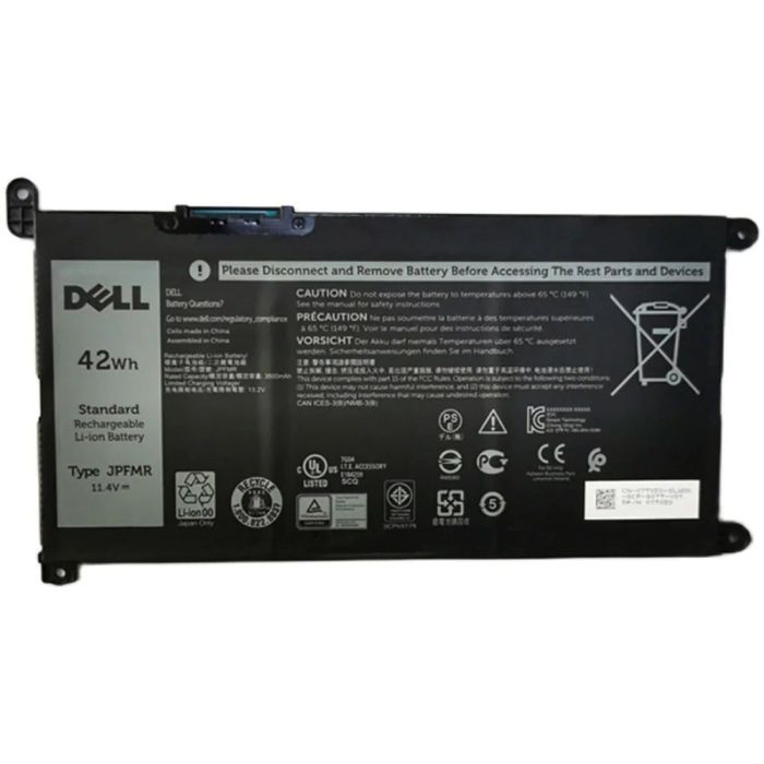 DELL BATTERY PRISMATIC 42WHR 3-CELL LITHIUM BYD (CPA-1VX1H)
