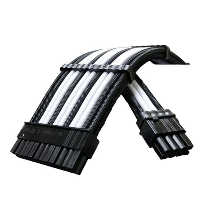 SLEV.30 PREMIUM PRE-BRAIDED MODDING CABLES WHITE.BLACK