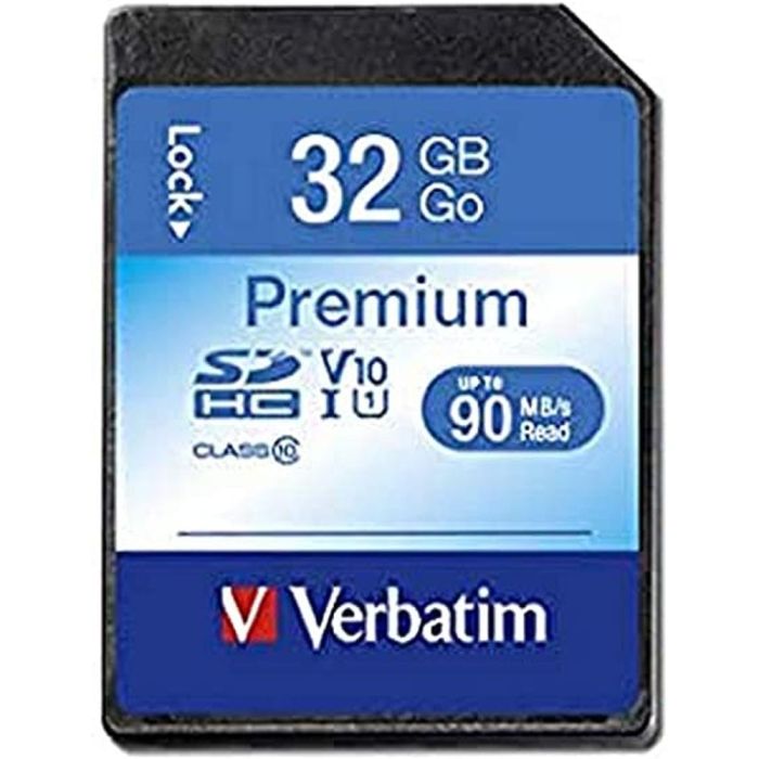 VERBATIM 32GB SD CARD (CLASS 10/SDHC #43963