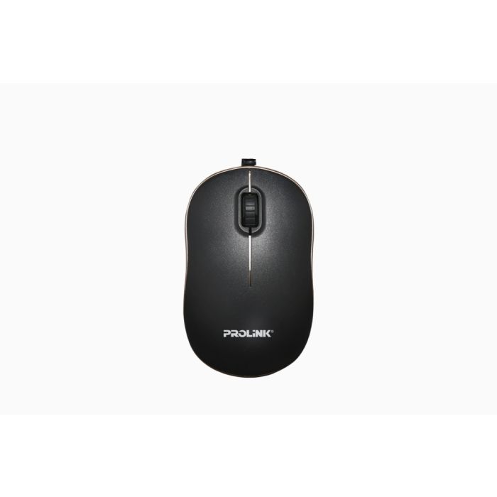 PROLINK PMC1006 USB OPTICAL MOUSE (BLACK/GOLD)