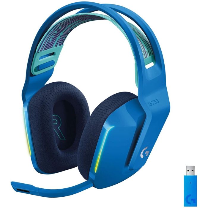LOGITECH G733 WIRELESS RGB GAMING HEADSET - BLUE