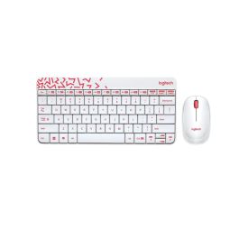 LOGITECH MK240 NANO WIRELESS COMBO - WHITE