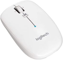 LOGITECH M557 BLUETOOTH MOUSE - PEARL WHITE