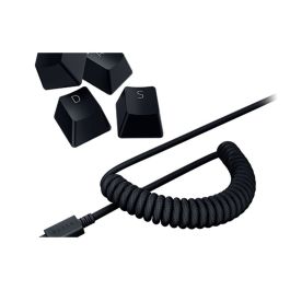 RAZER PBT KEYCAP + COILED CABLE UPGRADE SET - CLASSIC BLACK - FRML ...