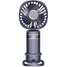 NEUTRAL F111 FOLDABLE FAN WITH SCREEN - DEEP BLUE