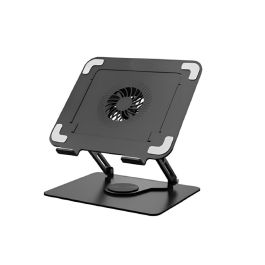 NEUTRAL LGHL6-2 ROTATION TABLET LAPTOP STAND WITH FAN BLACK