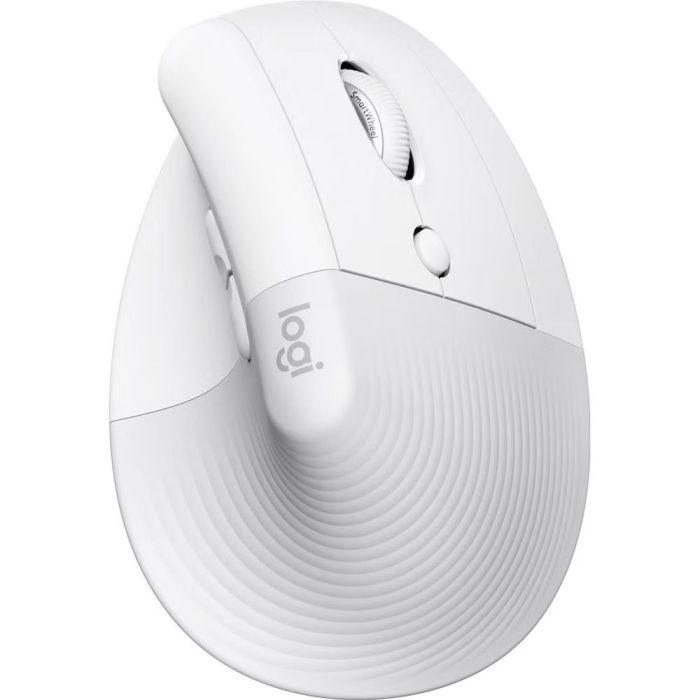 LOGITECH LIFT VERTICAL ERGONOMIC MOUSE - PALE GREY