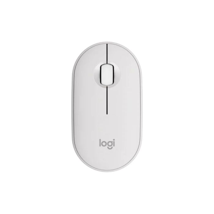 LOGITECH PEBBLE MOUSE 2 M350S SLIM BLUETOOTH WIRELESS - WHITE