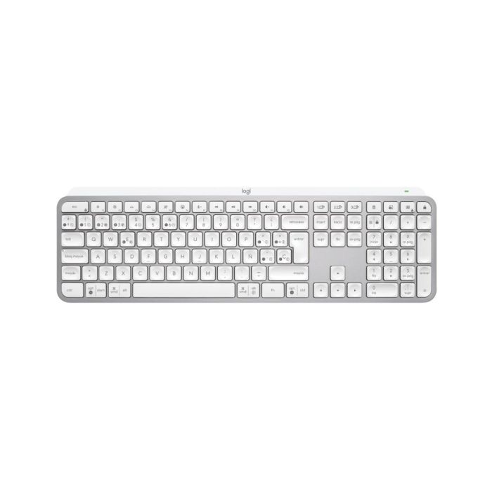 LOGITECH MX KEYS S KEYBOARD - PALE GREY